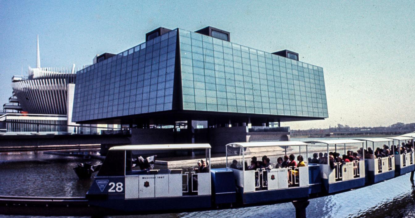 Expo 67. Le pavillon du Québec | Encyclopédie du MEM