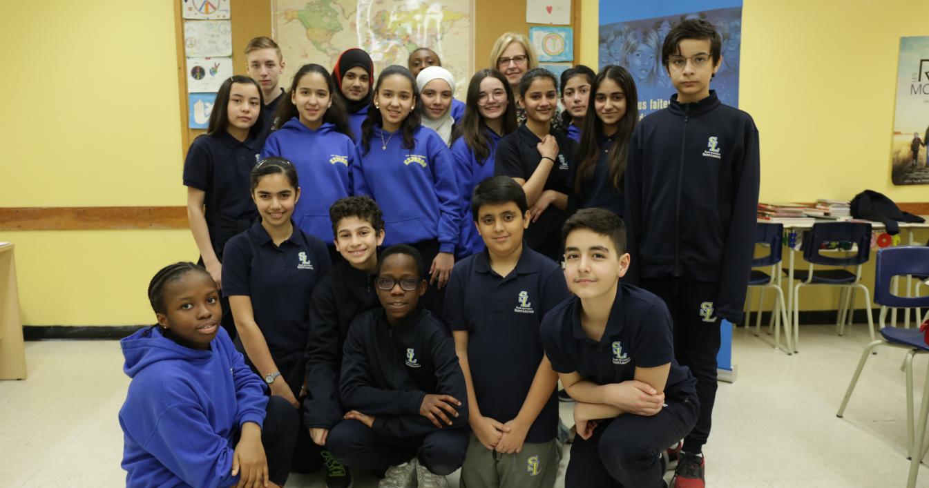 VFPH : la classe d’Anne Beaulé, école secondaire Saint-Laurent ...