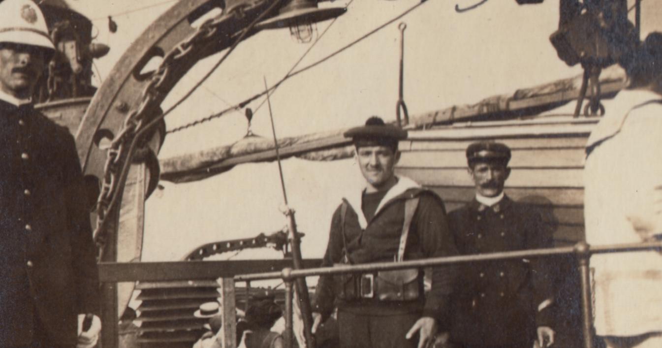 Visite du croiseur français Descartes à Montréal en 1913 | Encyclopédie ...